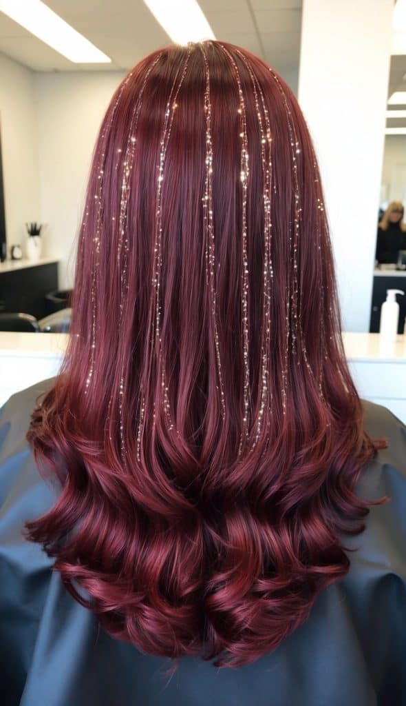16 Hair Tinsel Ideas: Sparkly Styles That'll Make Your Hair Shine ...